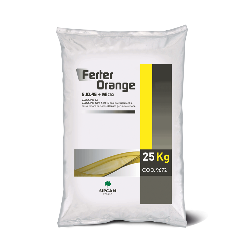 FERTER ORANGE 5.10.45 + MICRO | NPK | SIPCAM