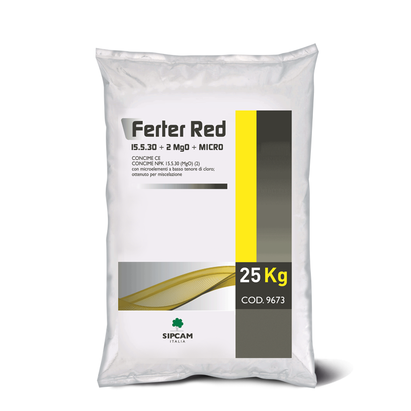 FERTER RED 15.5.30 + 2 MGO+ MICRO | NPK | SIPCAM